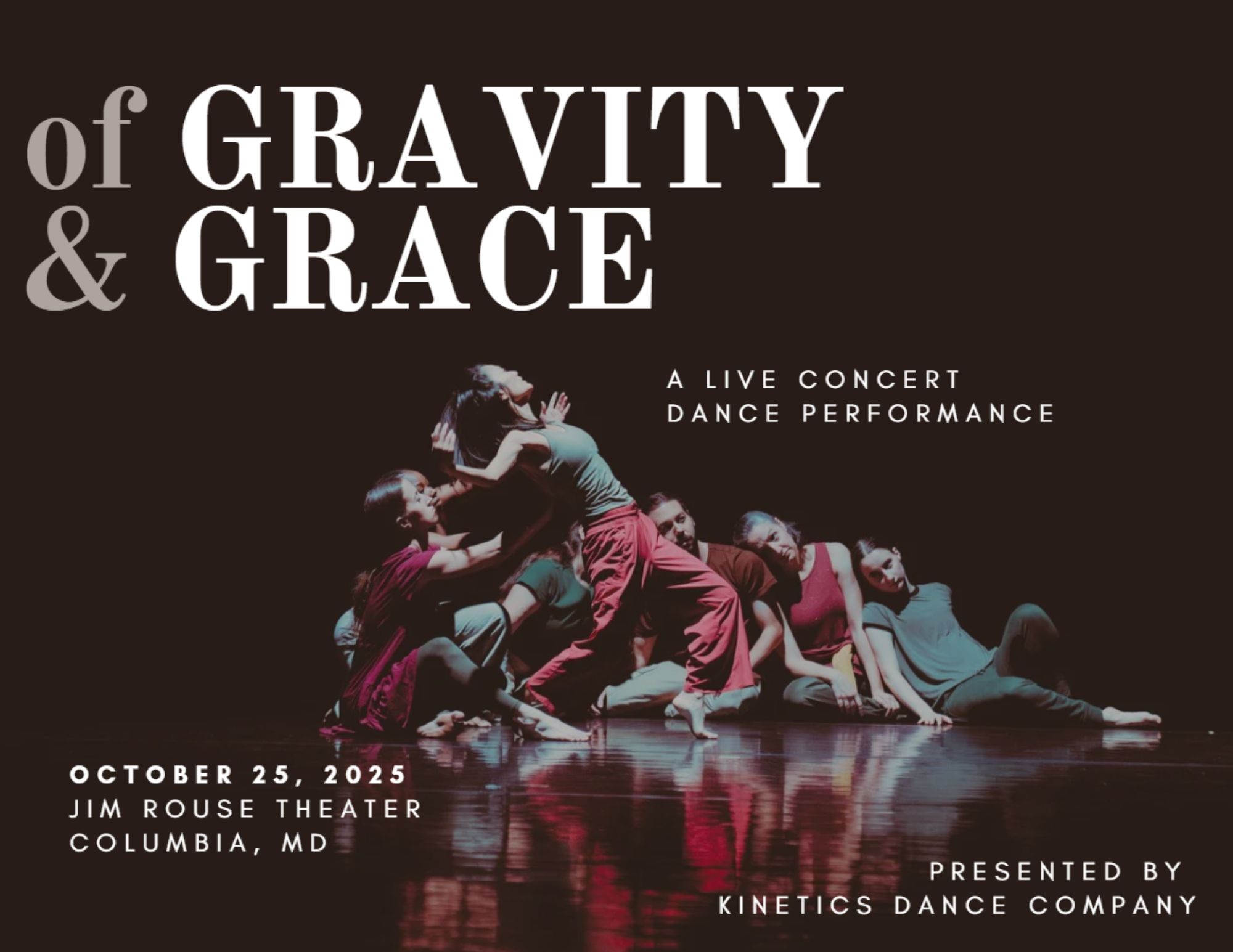 KDC Performance: Of Gravity & Grace - Kinetics Dance Theater
